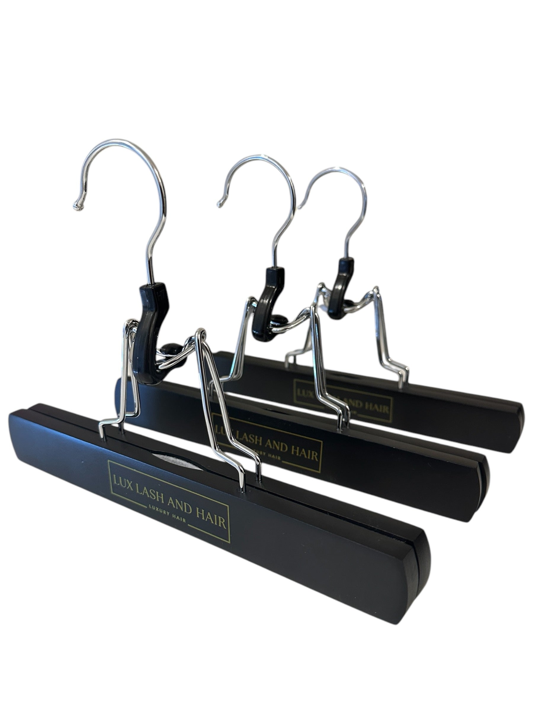 Lux Hair Extension Hanger – Wooden Storage & Organizer – LUX LASH AND HAIR